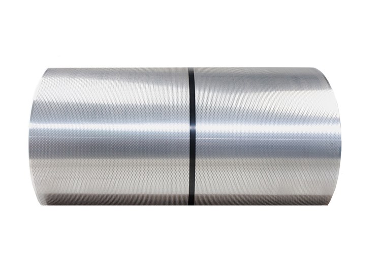 Aluminium band 1050A, Perforatie R3T5